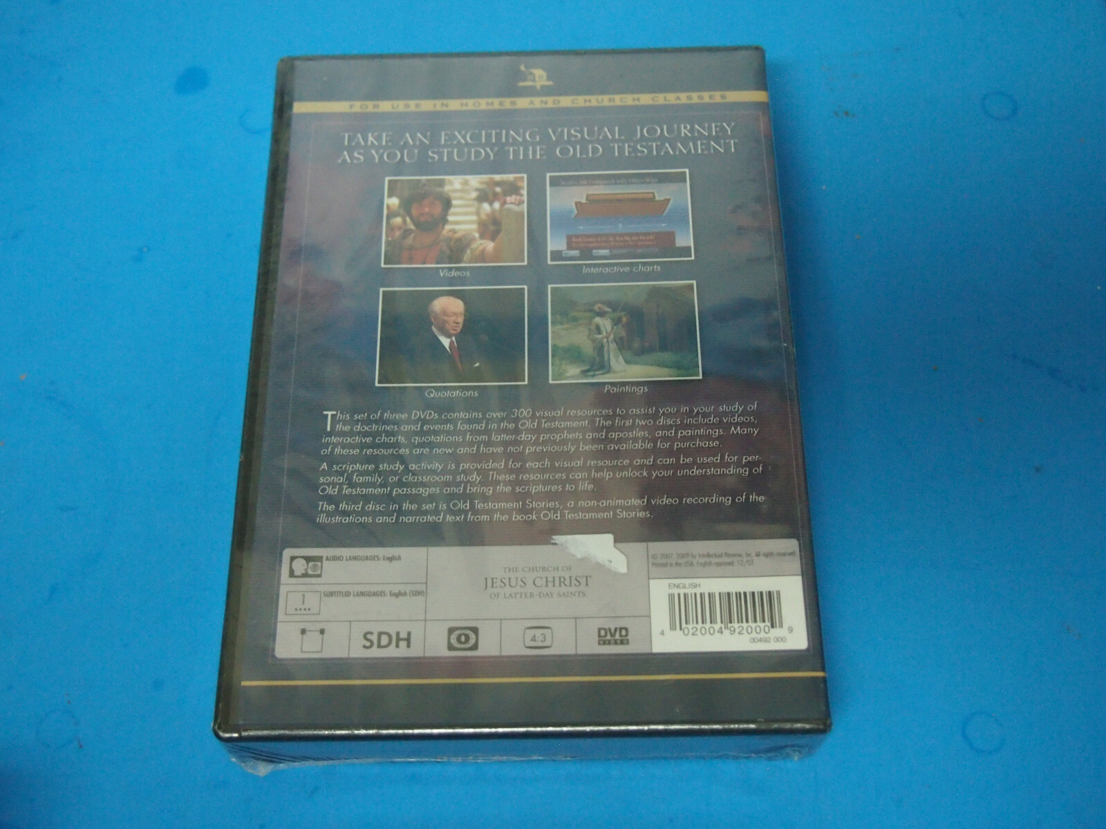 DVD Old Testament Bible Visual Resource DVDs 3 Disc Mormon LDS Factory ...