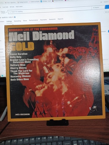 Neil Diamond - Gold - Record Album Vinyl LP, All His Great Hits | eBay