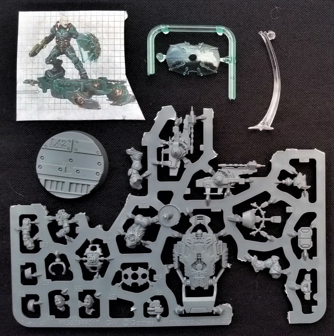 1 Grav-Cutter Female Van Saar Gang Necromunda Warhammer 40K from ...