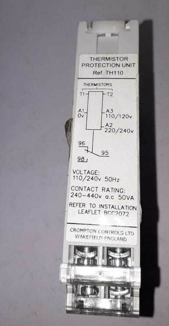 Crompton Controls TH110 Thermistor Protection Unit for sale online | eBay