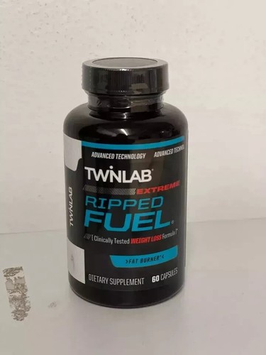 Twinlab Ripped Fuel Extreme Weight Loss Formula Burn Fat Energy 60 cap ...