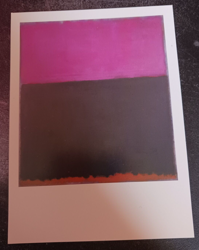 vtg postcard Mark ROTHKO Untitled 1953 art unposted | eBay