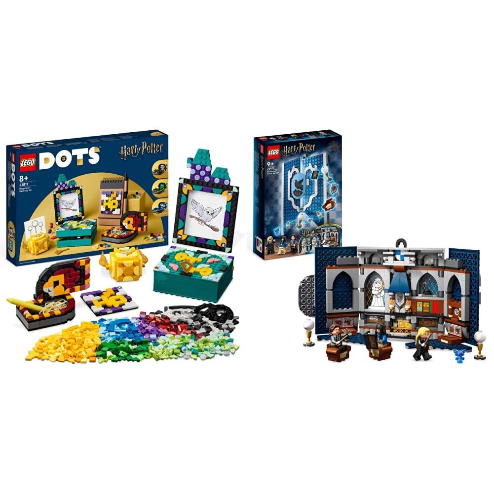 LEGO 41811 DOTS Hogwarts Desktop Kit & 41808 DOTS Hogwarts Accessories ...