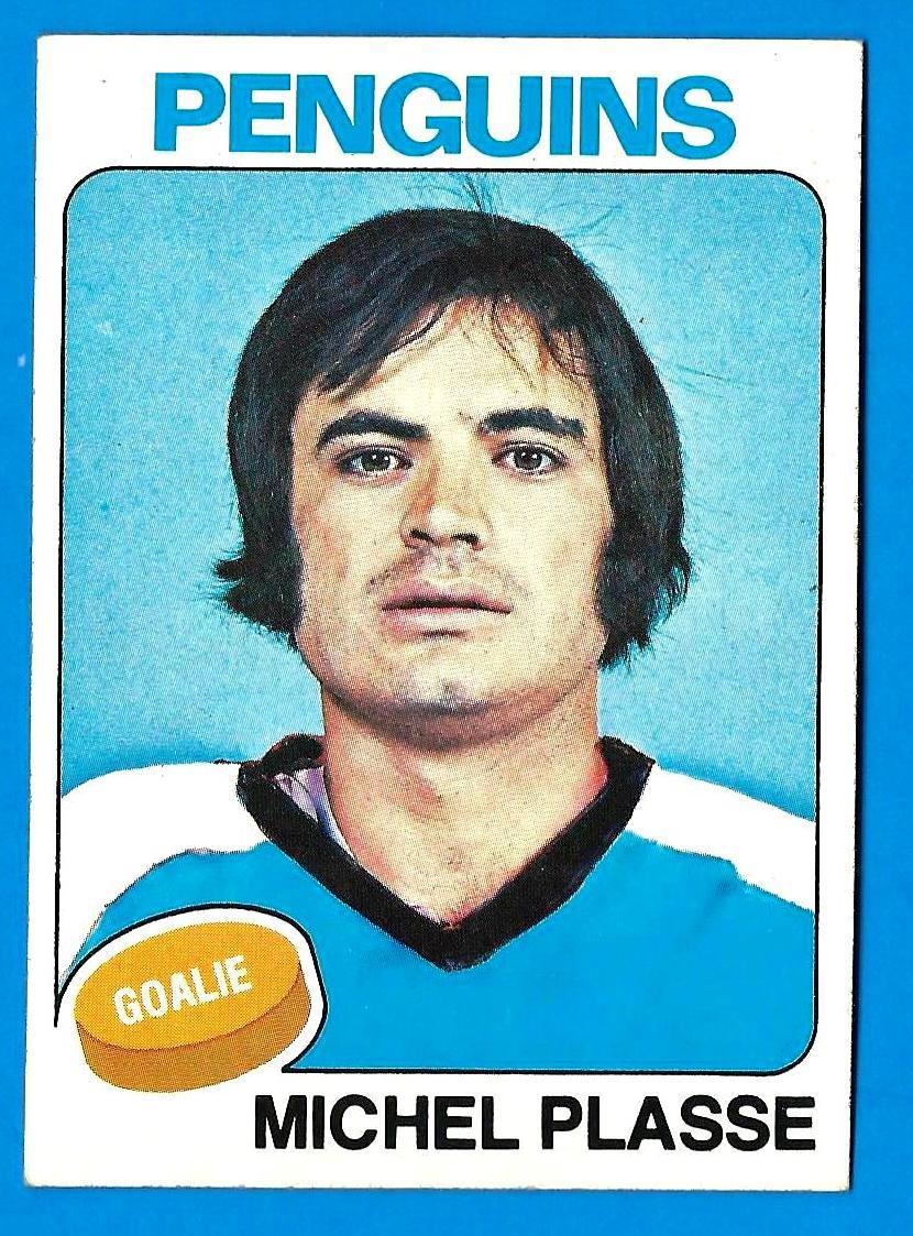 1975-76 Topps MICHEL PLASSE (ex-mt) Pittsburgh Penguins | eBay