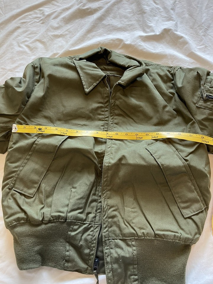 GENUINE US GI CVC TANKER JACKET COLD WEATHER HIGH TEMP RESISTANT SM.Reg ...