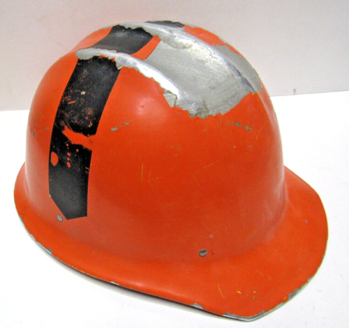 Vintage Genuine BULLARD 502 Aluminum Hard Boiled HARD HAT IRONWORKER ...