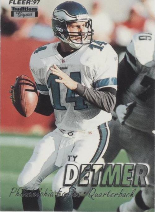 1997 Fleer - Ty Detmer #167 Traditions Crystal for sale online | eBay