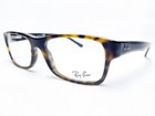 NEW Ray Ban RB5268 5211 Unisex Matte Havana Rectangle Eyeglasses Frames ...