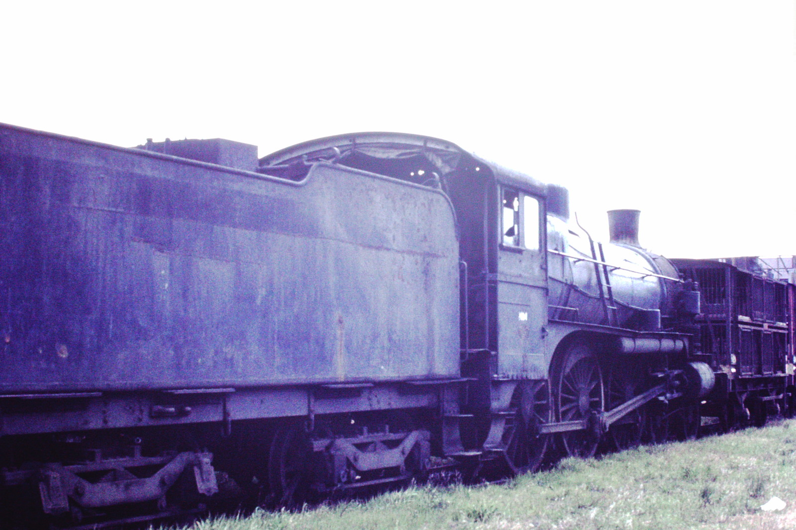 Victorian Railways Steam A2 884 Newport Workshops awaiting Museum June ...