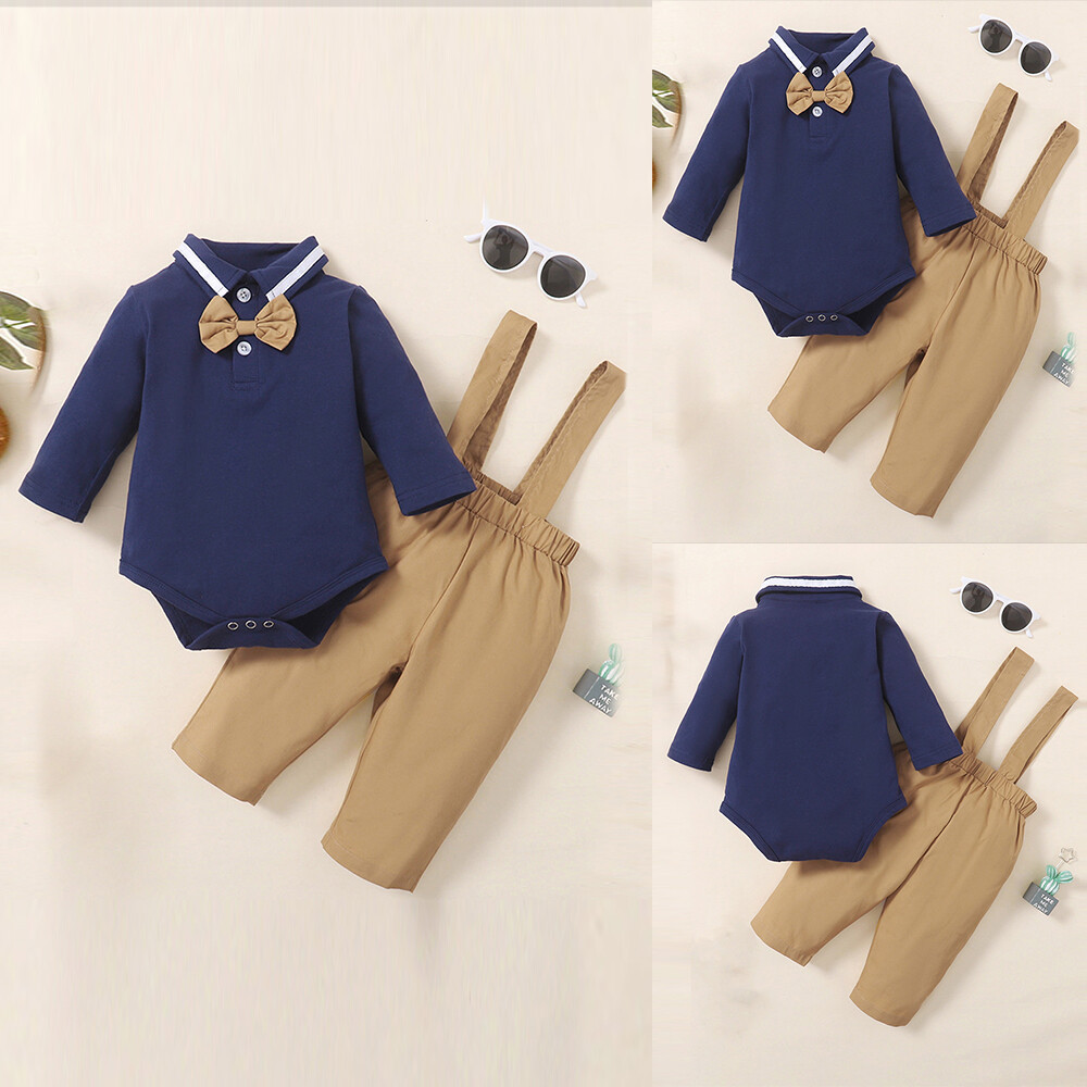 Baby Boy Clothes 3-6 Months Baby Boy Knitted Outfit Set - Long Sleeve ...