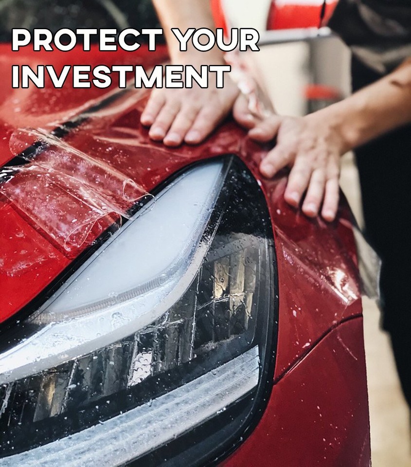 23-24 Super Duty F-250 350 Pre Cut Hood Fender Paint Protection Clear ...