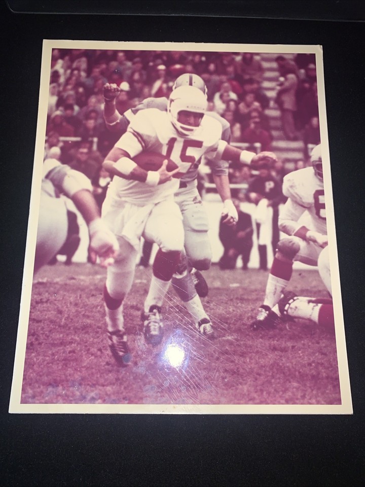 Alan Lowry 1972 Texas Longhorns Dave Campbell Texas Football 8x10 Proof ...