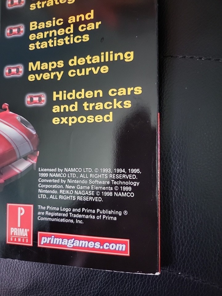 Ridge Racer 64 - Prima Official Strategy Guide | eBay