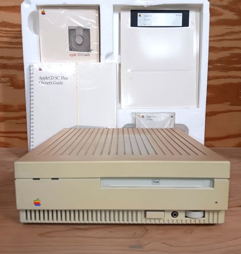 AppleCD SC Plus External SCSI CD-ROM Drive | eBay