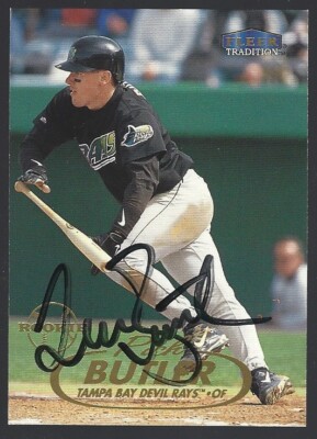 1998 Fleer Tradition Baseball #513 Rich Butler IP autograph signed card ...