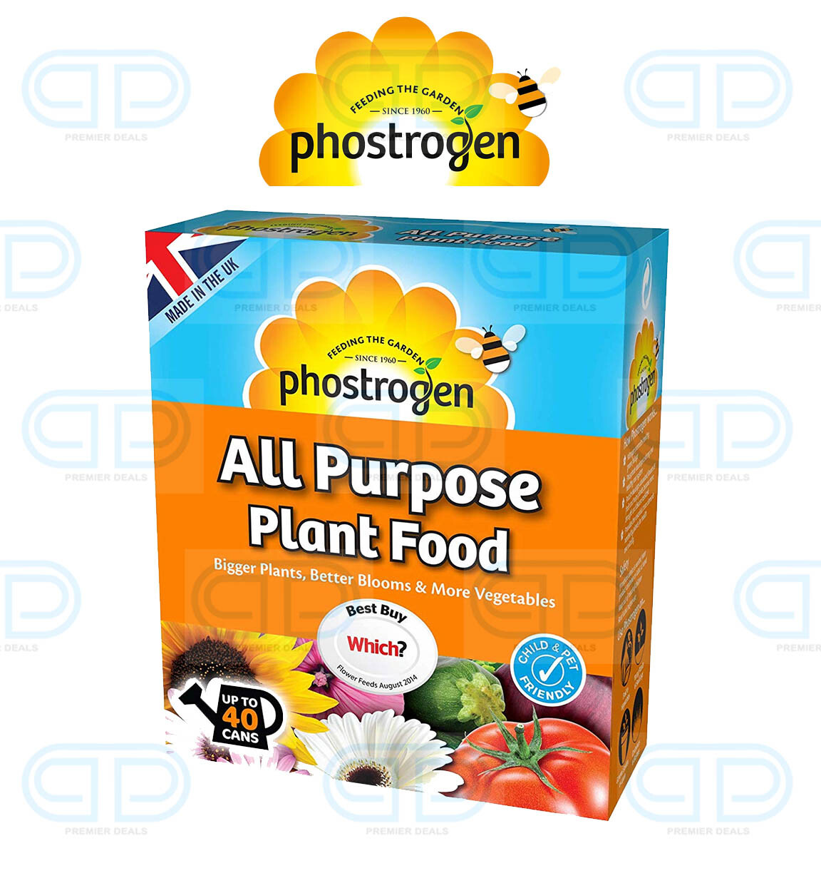 Plant food Phostrogen All Purpose for Flowers Fruit & Vegetables Makes ...