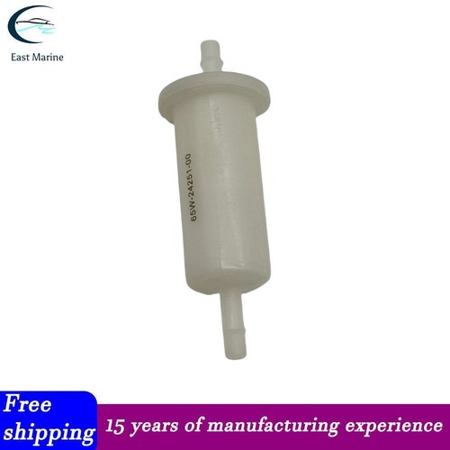 New Mercury 1/4 " Inline Fuel Filter Johnson Evinrude 35-816296Q 398327 ...