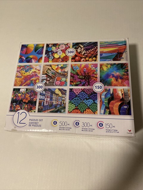 12 in 1 Colorful Items Puzzle Set by Cardinal for sale online | eBay