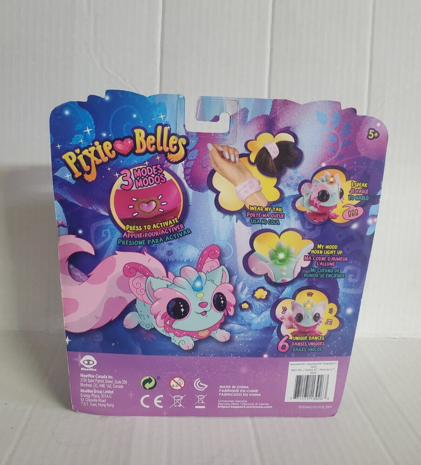 Pixie Belles - Interactive Enchanted Animal Toy, Aurora (Turquoise) New | eBay