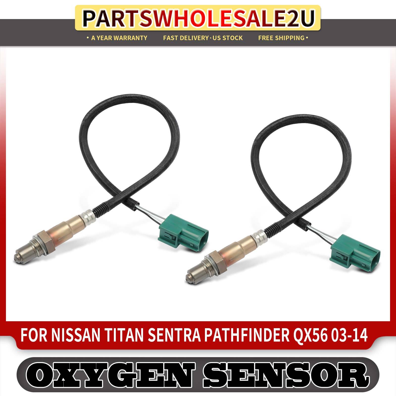 2x Oxygen Sensors for QX56 2004-10 Nissan Armada 05-2015 Pathfinder ...