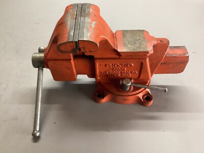 Ridgid Tools Mechanics Bench Vise 5000R Made In USA IMMACULATE | eBay