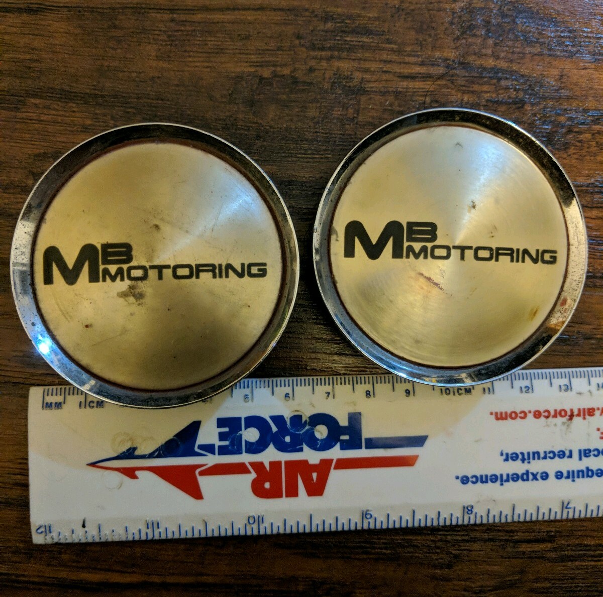 MB Motoring Wheels Silver / Chrome Custom Wheel Center Caps Set of 2 | eBay