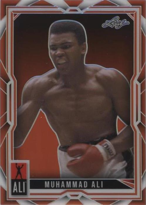 2024 Leaf Muhammad Ali Legacy Collection - Orange Prismatic #5 Muhammad ...