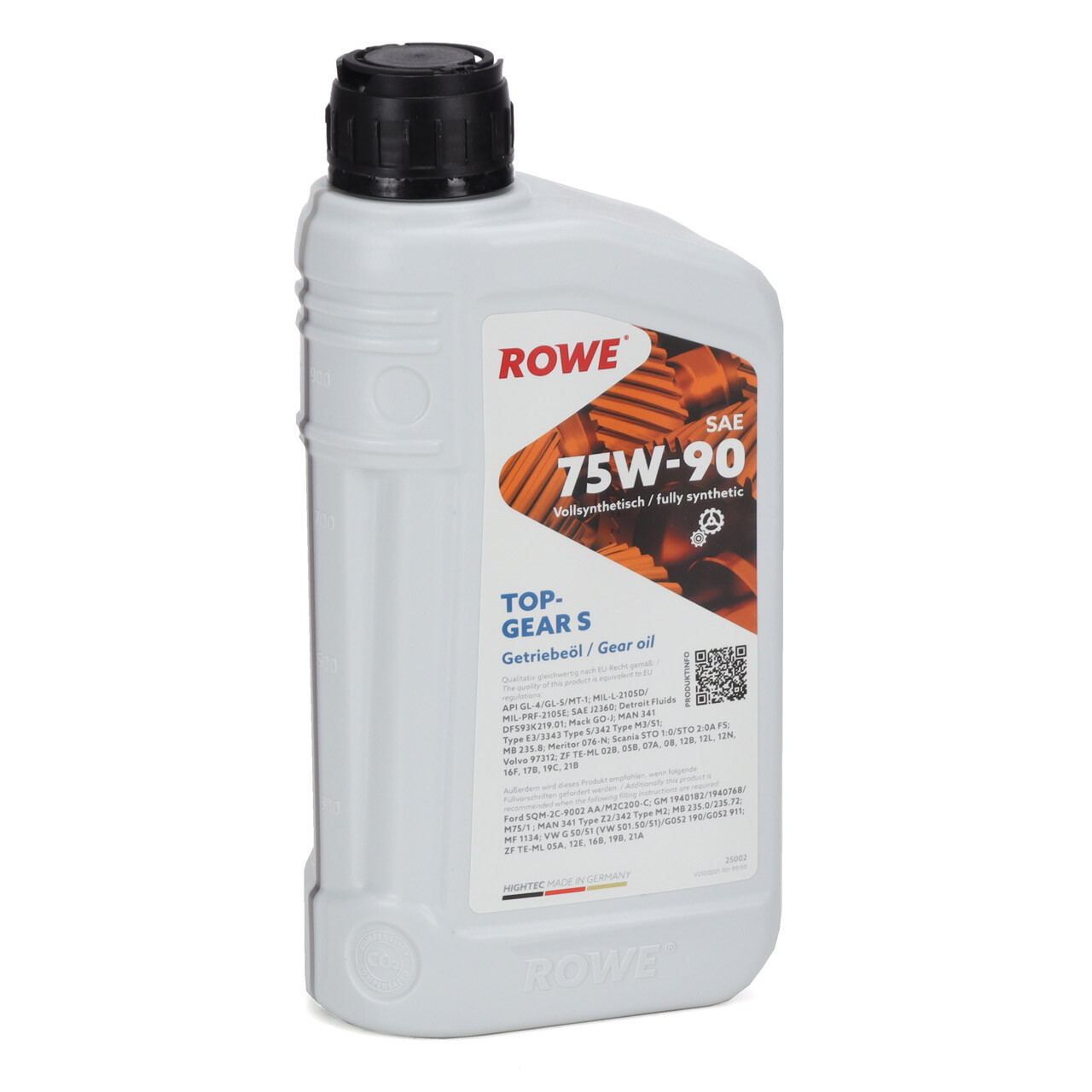 7L 7 Liter ROWE TOPGEAR S SAE 75W-90 Getriebeöl Schaltgetriebeöl API GL ...