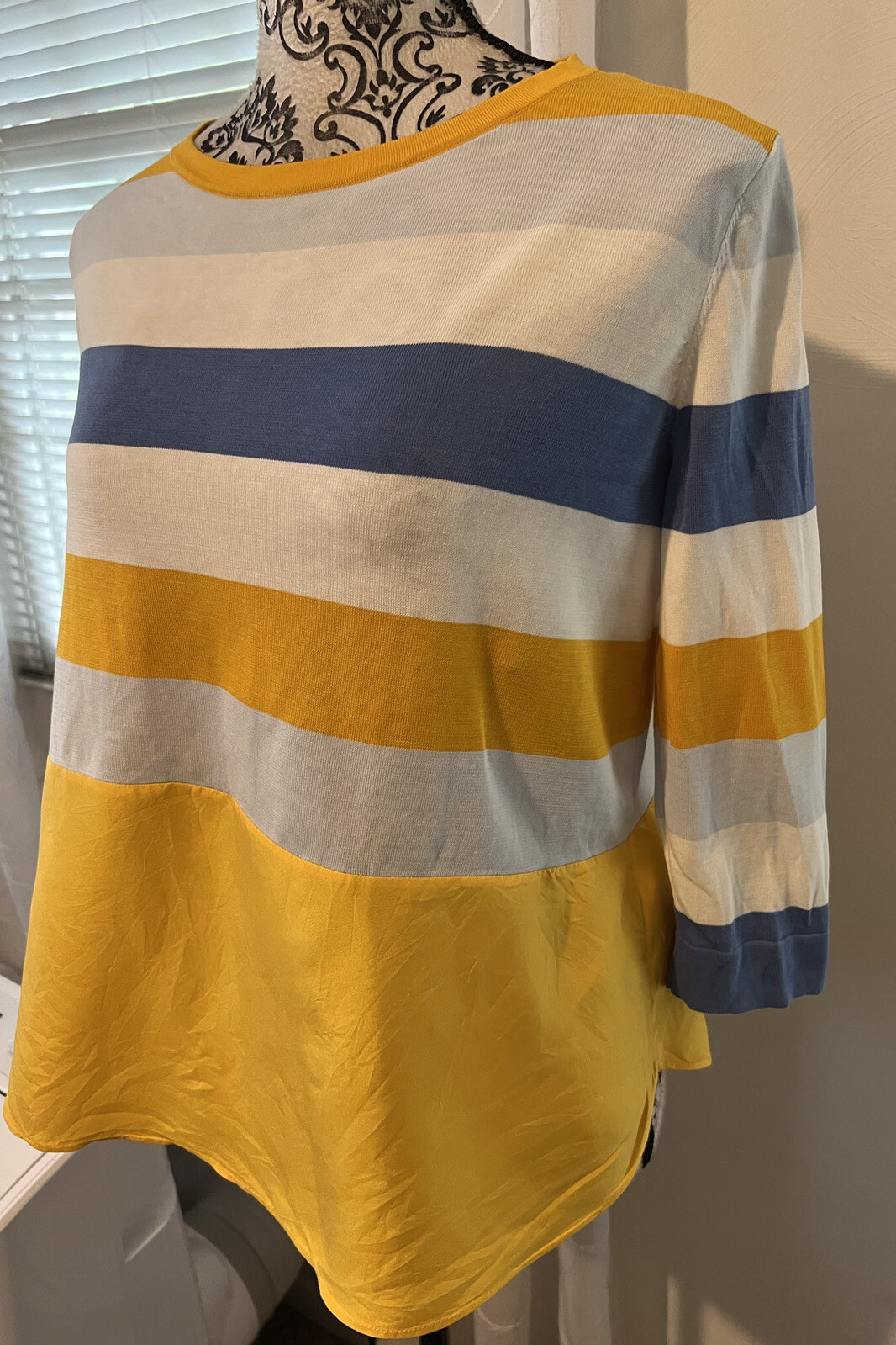 COS Women’s Striped Lightweight Summer Cardigan Size … - Gem