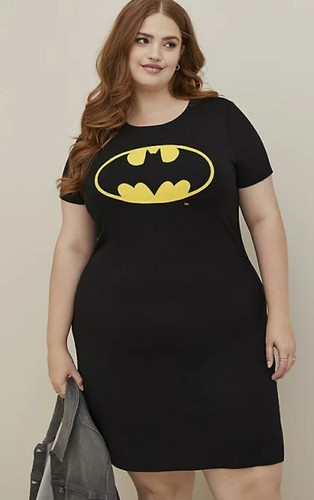 Torrid Official DC Comics Batman Shirt Dress Plus Size 2X, 18/20 | eBay