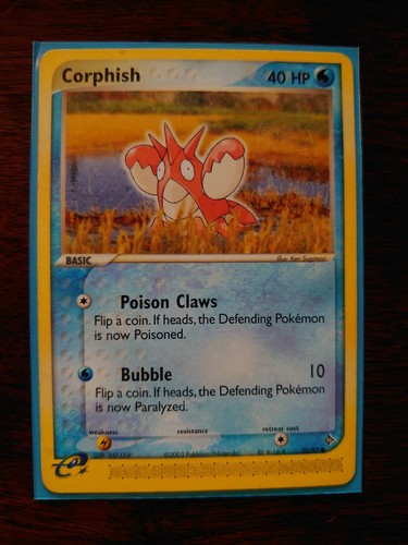 Pokémon TCG Corphish EX Dragon 52/97 Regular Common | eBay