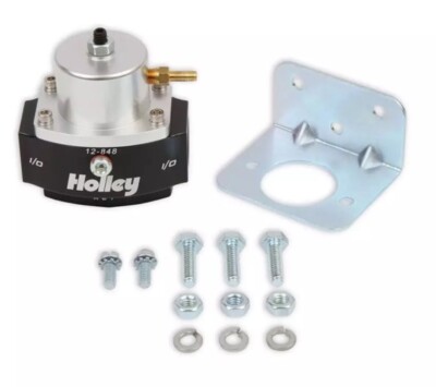 Holley 12-848 Dominator Fuel Pressure Regulator Inline Return Style 15 ...