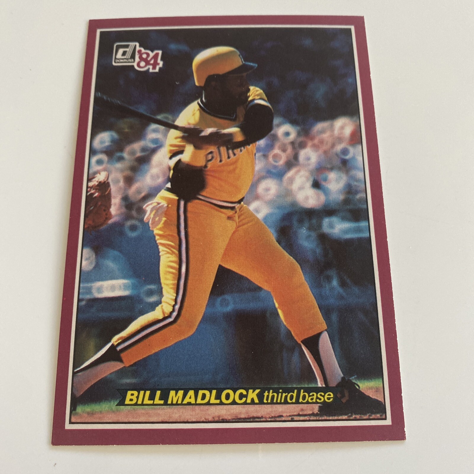 1984 Donruss Action All-Stars - Bill Madlock #33 | eBay