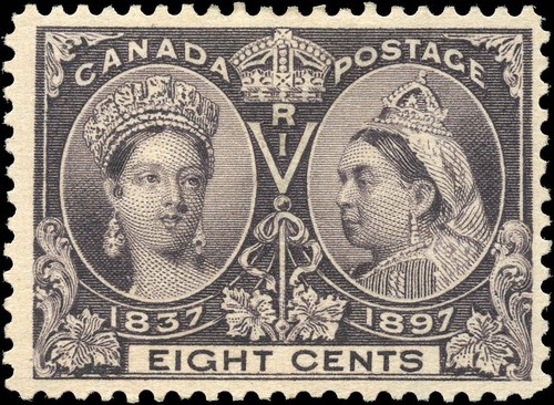 Canada Mint NG F+ Scott #56 8c 1897 Diamond Jubilee Stamp | eBay
