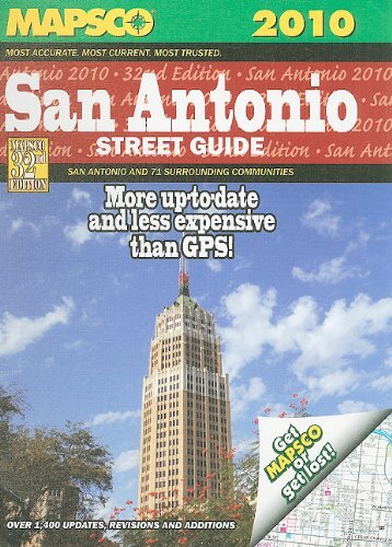 MAPSCO 2010 SAN ANTONIO STREET GUIDE (MAPSCO STREET GUIDE By Inc ...