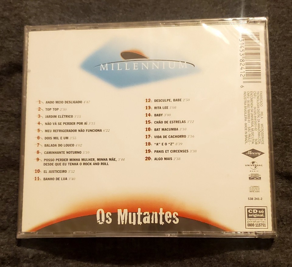 Millennium - Os Mutantes - Mercury Brazil CD 20 tracks - new sealed ...
