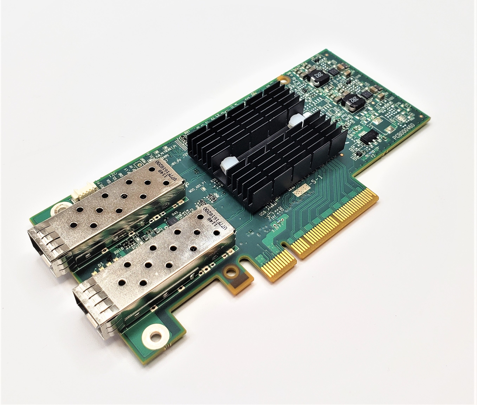 Mellanox ConnectX-3 EN 2-Ports 10GB SFP+ PCI-E Network Card PCB000460 ...