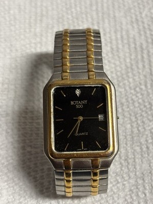 Vintage Botany 500 Men’s Watch Gold/Silver Tone LB0223 Parts Or Repair ...
