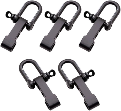 10PCS Paracord Clasp Bracelet Clasp D-Shape Paracord Shackles for ...