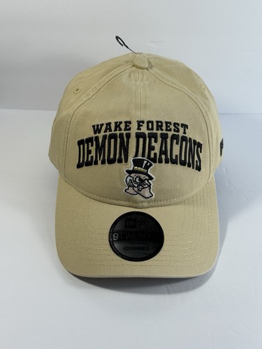 Wake Forest Demon Deacons Hat Cap Old Gold New Era Strapback NCAA New ...
