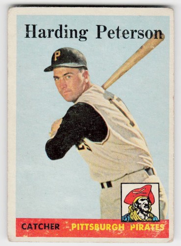 1958 Topps #322 Harding Peterson | eBay
