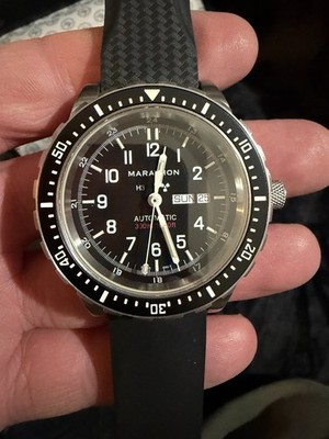 Marathon JDD Watch With Unworn Strap Bracelet Extra Strap NEW CONDITION ...