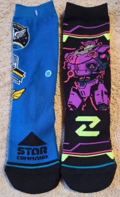 2 PCS Stance Disney Pixar Lightyear Kids Infiknit Crew Socks Sz Large ...