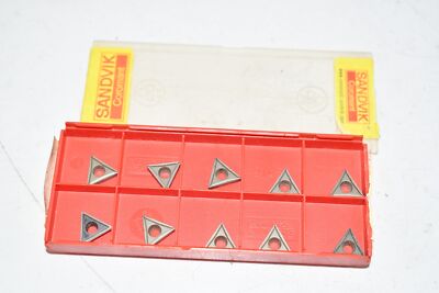 (10) NEW Sandvik TCMT 11 02 04-UF Grade K20 Carbide Inserts Indexable ...