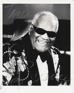 Photograph signed by singer ~ Ray Charles | eBay