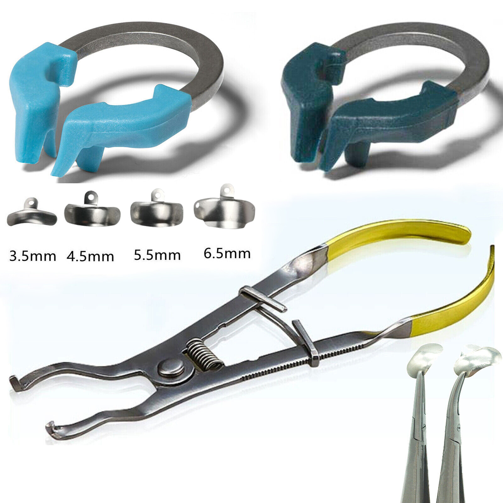 Dental Matrix Bands Ring Fit Palodent V3 Garrison Sectional Contoured ...