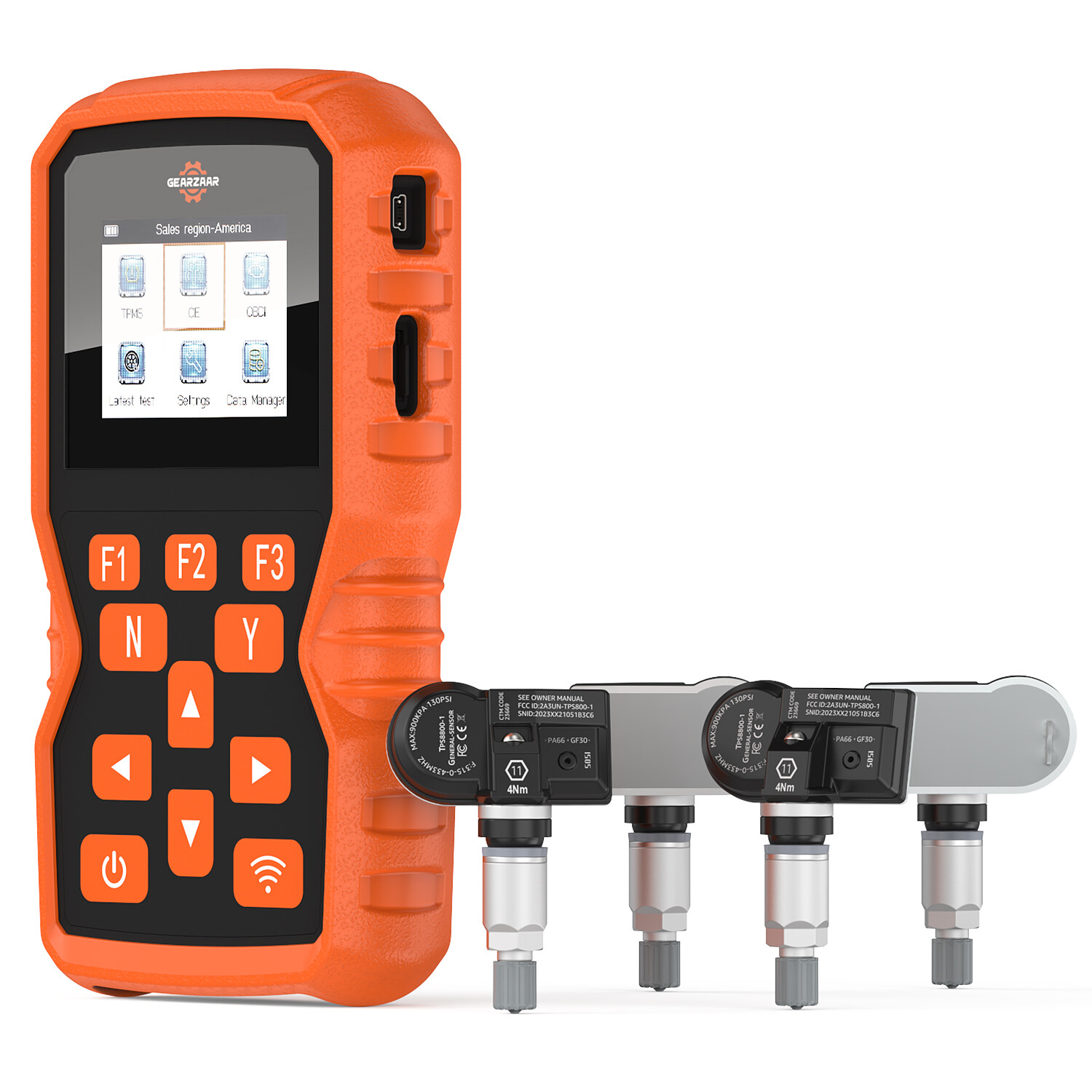 4 TPMS +OBDII TPMS Programmer Tires Sensors Activate Programming ...