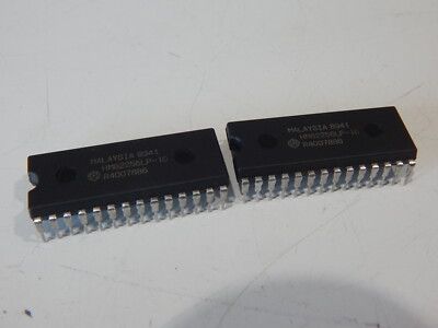 Hitachi HM62256LP-10 CMOS STATIC RAM 28 PIN DIP - LOT OF 2 IC'S - FAST ...