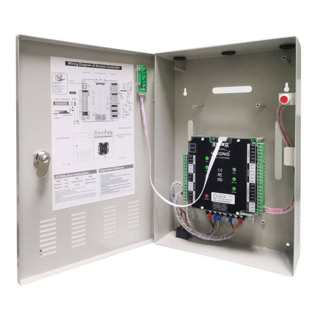 Two Door Access Control with Software Maglock Time Attendance TCP/IP ...