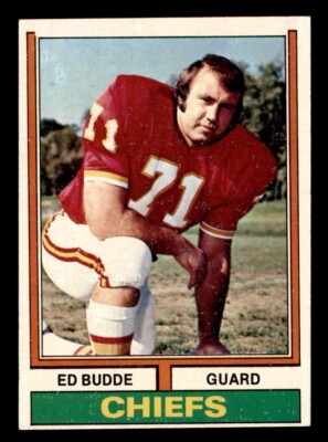 1974 Topps Football #108 Ed Budde EX *d4 | eBay